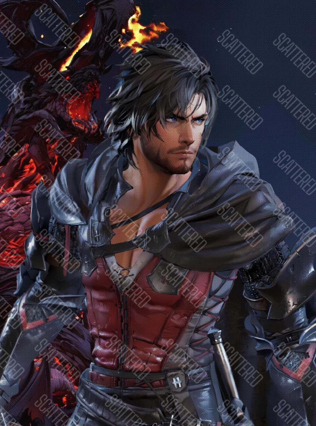 Final Fantasy 16 Clive Rosfield Poster | FFXVI Poster | Clive Rosfield ...