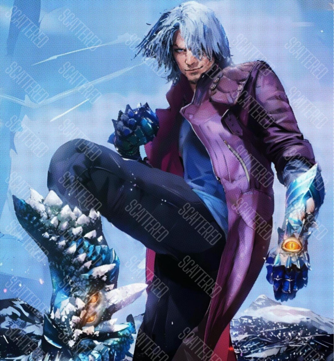 Devil May Cry Dante Poster | Devil May Cry Print | DMC 5 Poster | DMC ...
