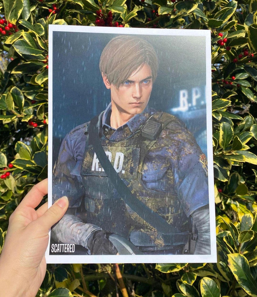Rookie - Leon Kennedy Art Print - Etsy