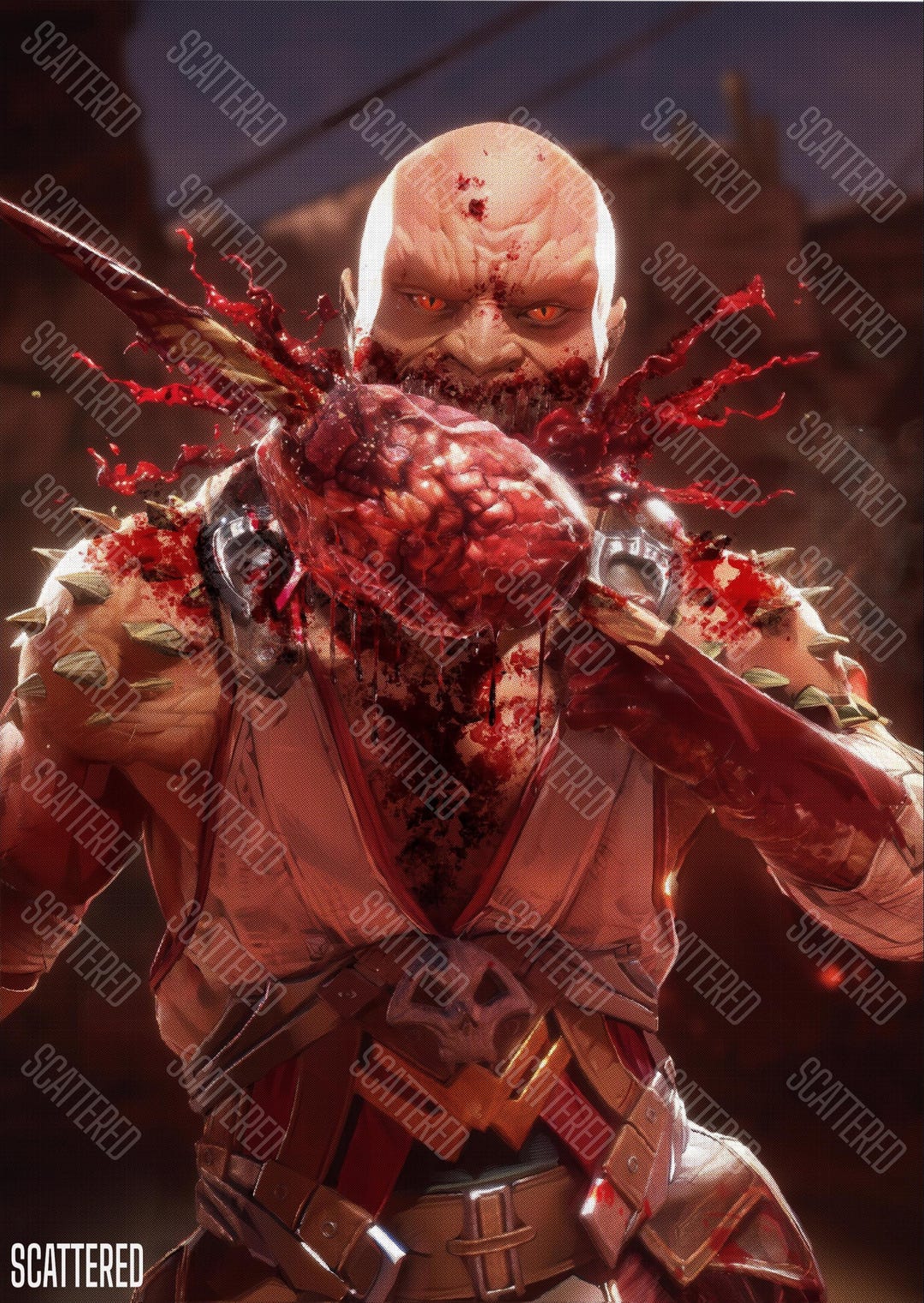 Baraka Poster | Mortal Kombat Art Print | Baraka Artwork | Mortal ...
