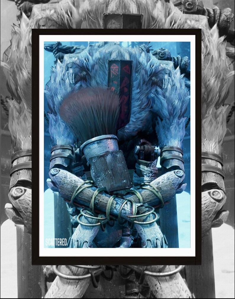 Monoco Print | Expedition 33 Print | Clair Obscur Expedition 33 Artwork ...