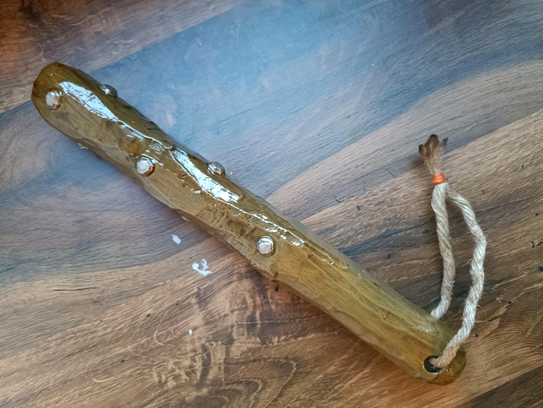 Replica of a Spiked Club, Made of Foam for Live Action Role-playing ...