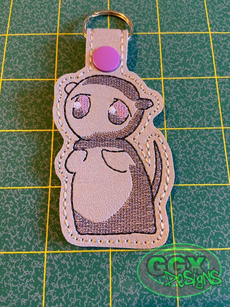 Fruity Rat Key Fob - Etsy