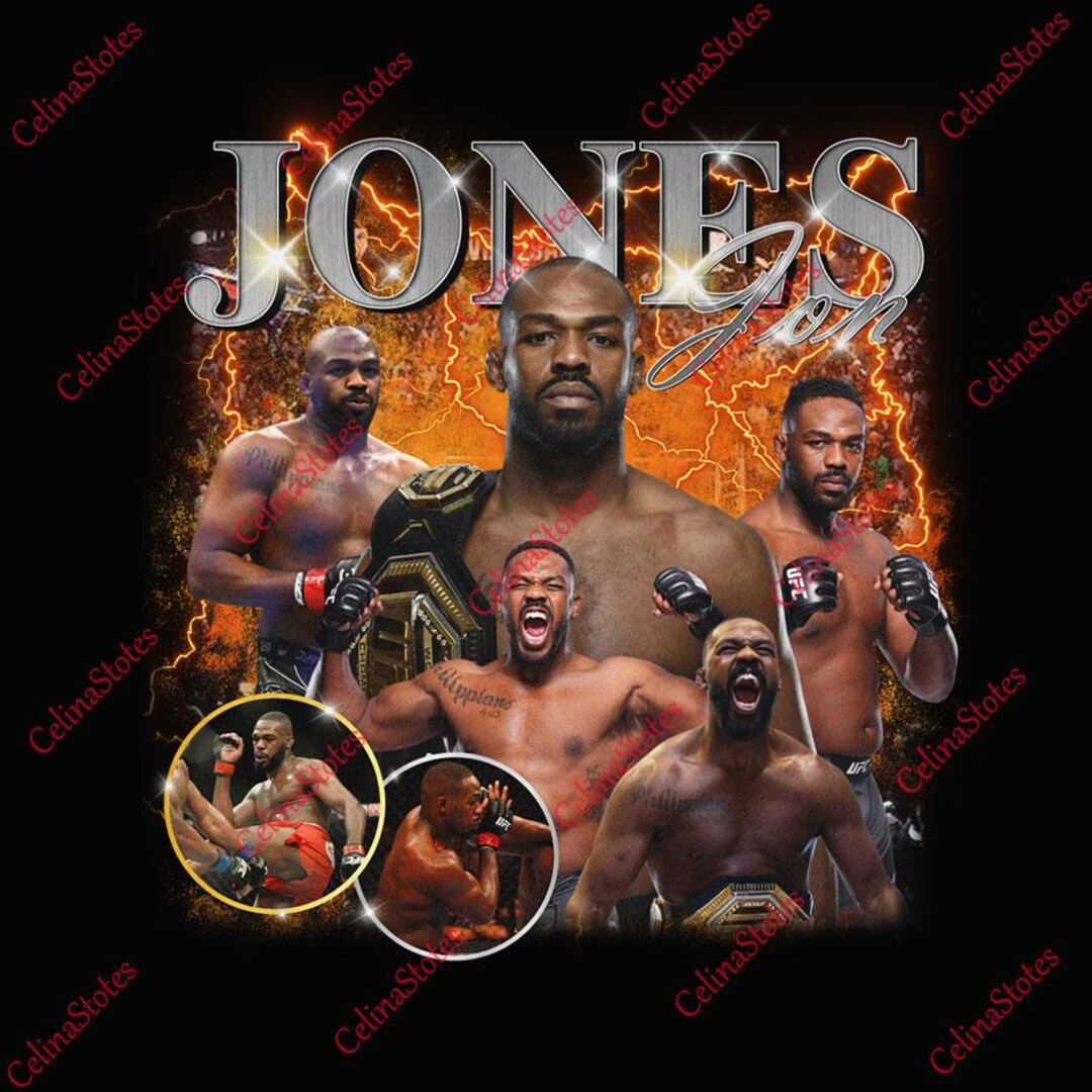 Jon Jones PNG Design, Jon Jones Design Tshirt, Jon Jones Tee, Vintage ...