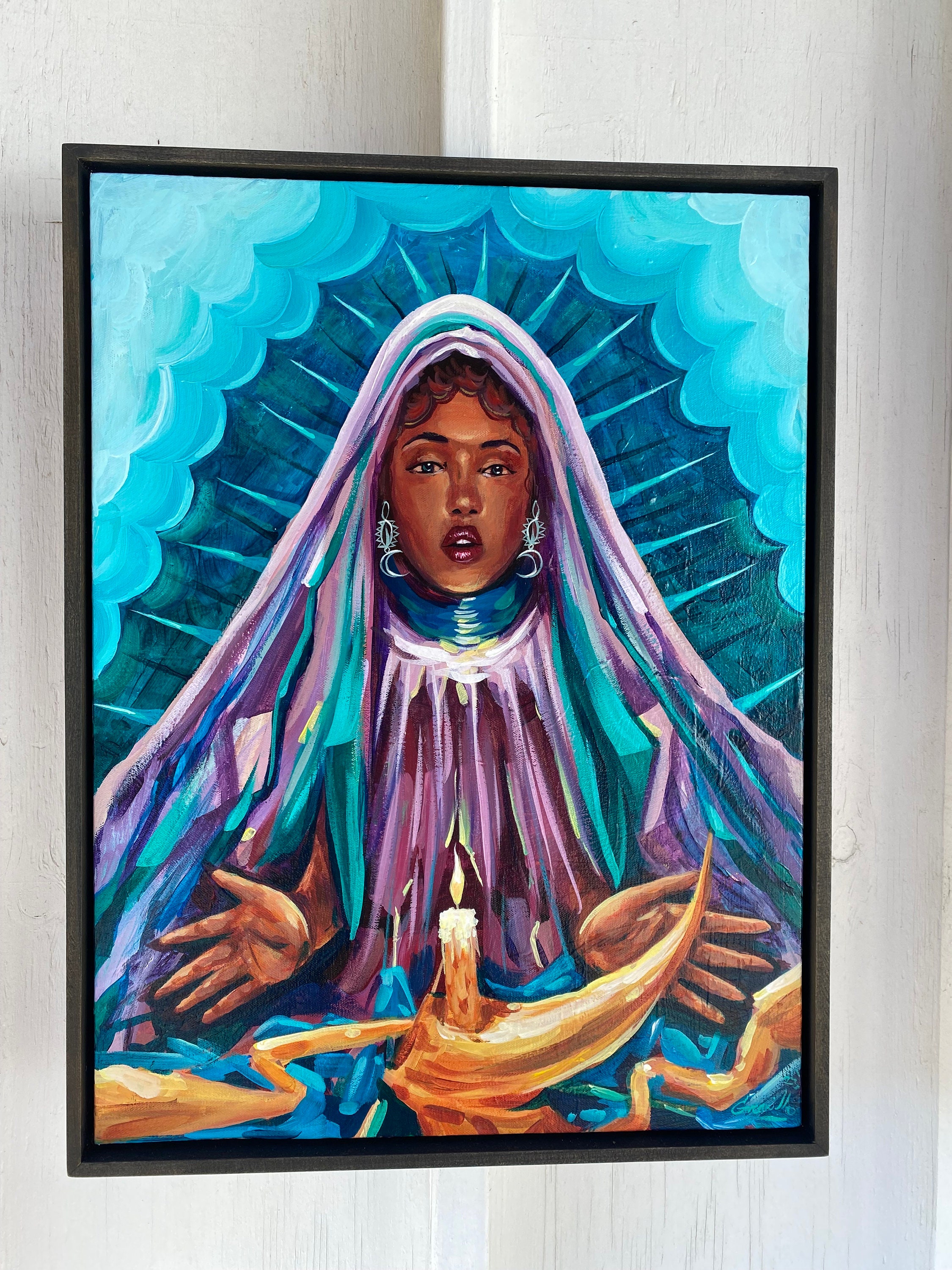 Gitana Original Painting on Panel - Etsy