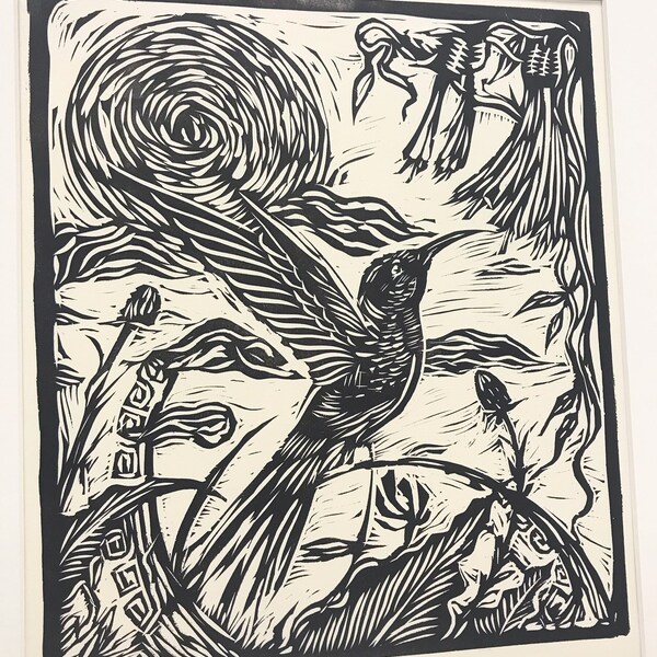 Lino Block Print - Etsy