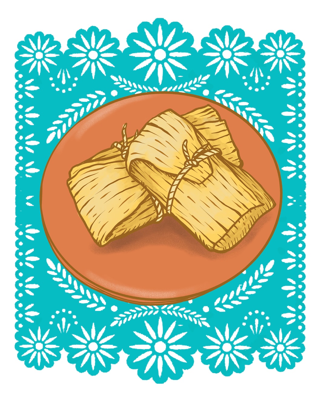 Tamales Signed Print - Etsy