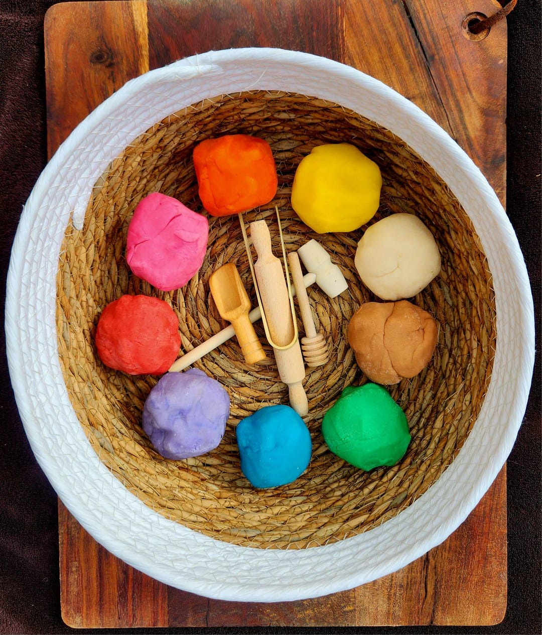 9-pack Scented Playdough Kit Favors Playdough Tools Mini Playdough Kit ...