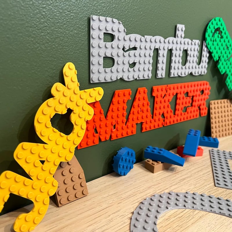 Legos Name Sign - Etsy