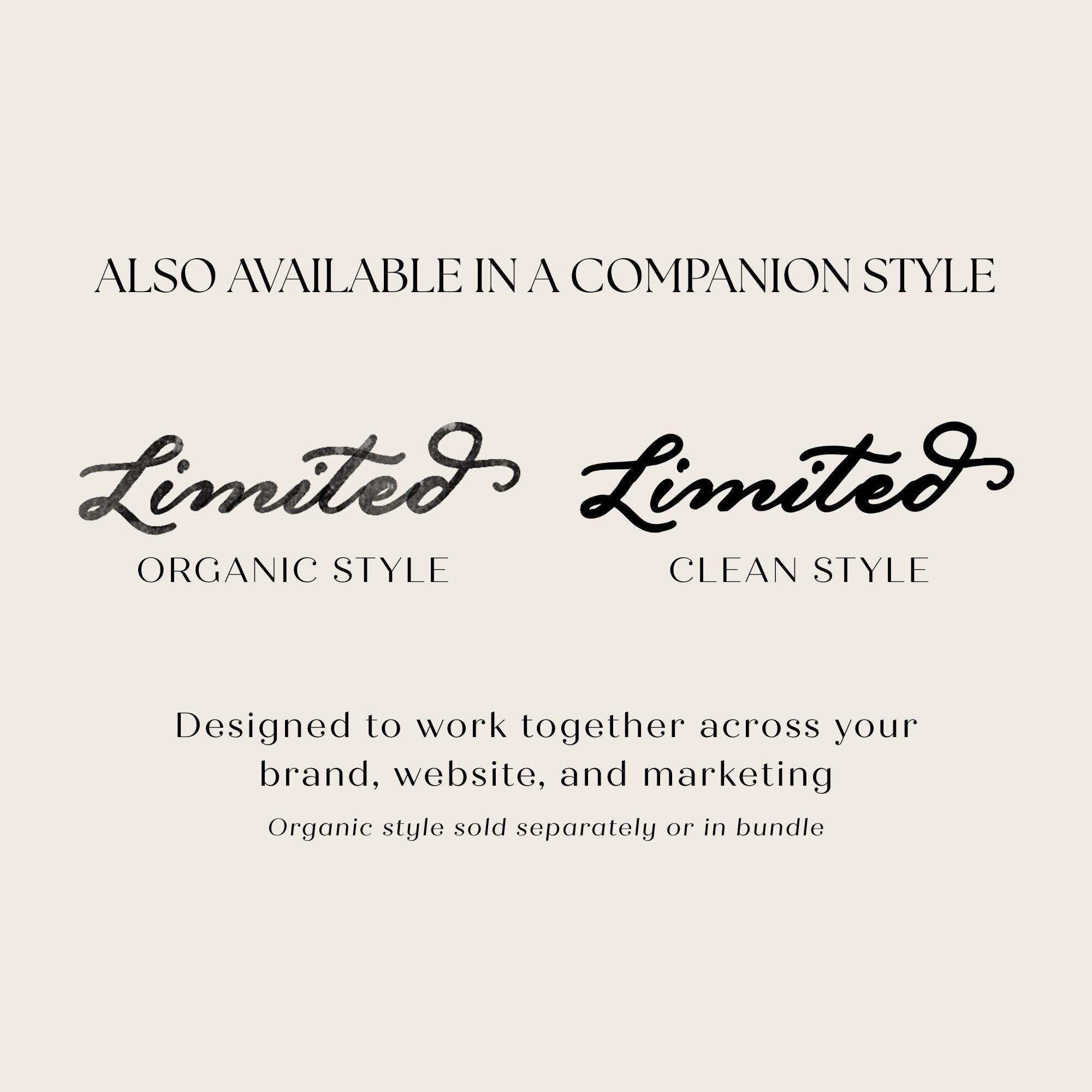 Luxury Script Wordmarks for Branding & Shopify | Handwritten ...