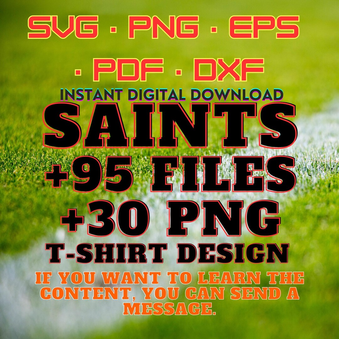 Saints SVG, Saints Bundle Svg, Saints Png Bundle, 95 Files, Cut File ...