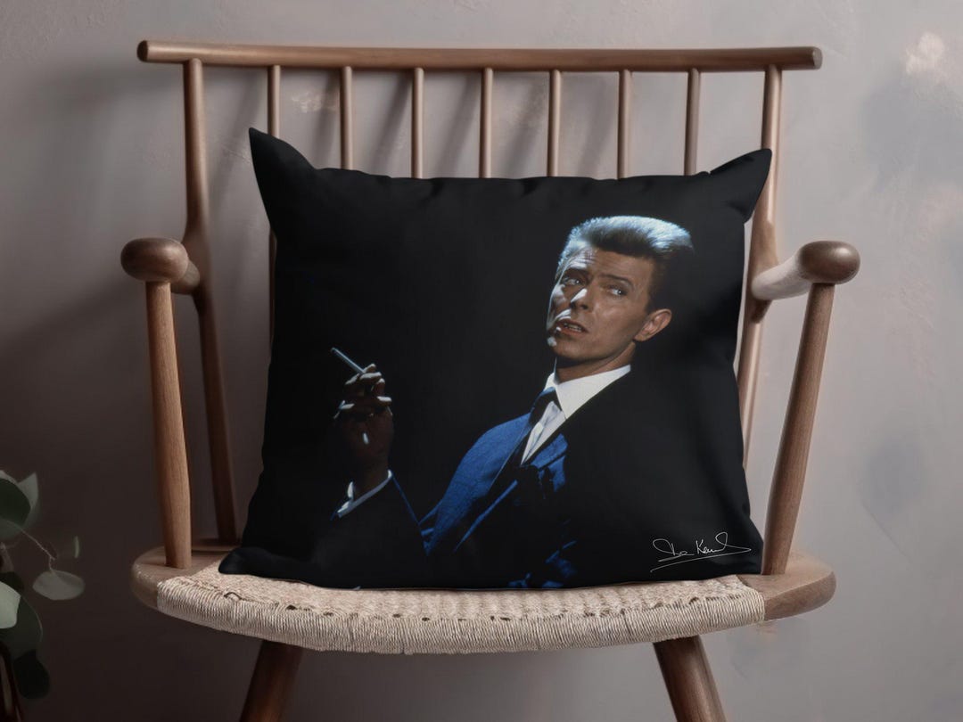 David Bowie Pillows, Absolute Beginners, Signed by Georges De Keerle ...