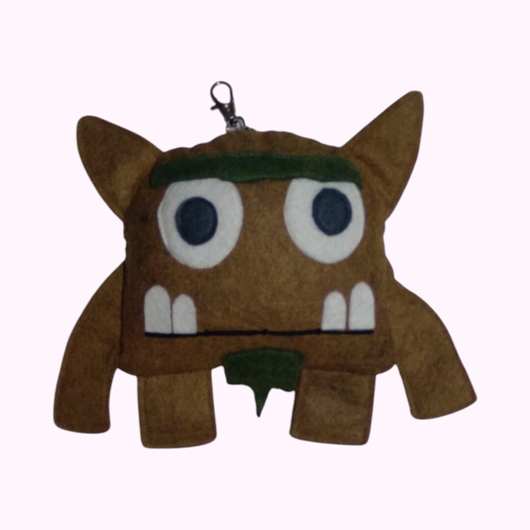 Handmade Plush Monster, Enchanting Stuffed Doll Decoration, Keychain ...