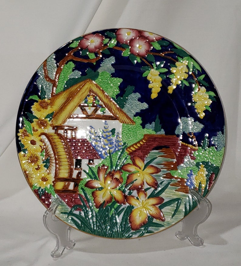 Maling Ware England Decorative Plate Cottage - Etsy