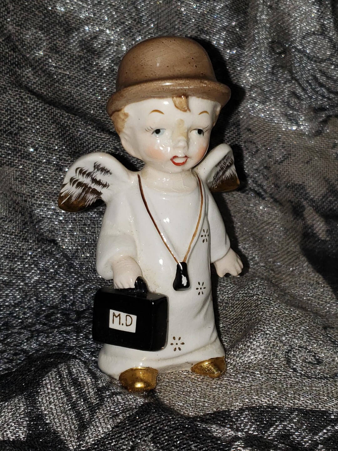 Vintage Angel Doctor Figurine Arnart Angola, NY - Etsy