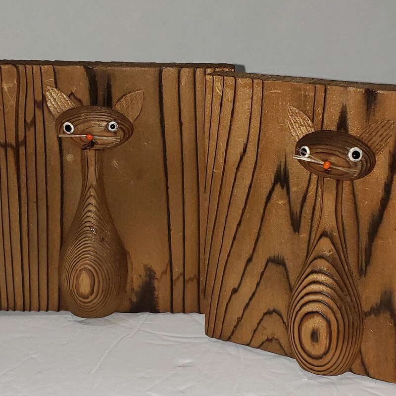Cat Bookends - Etsy