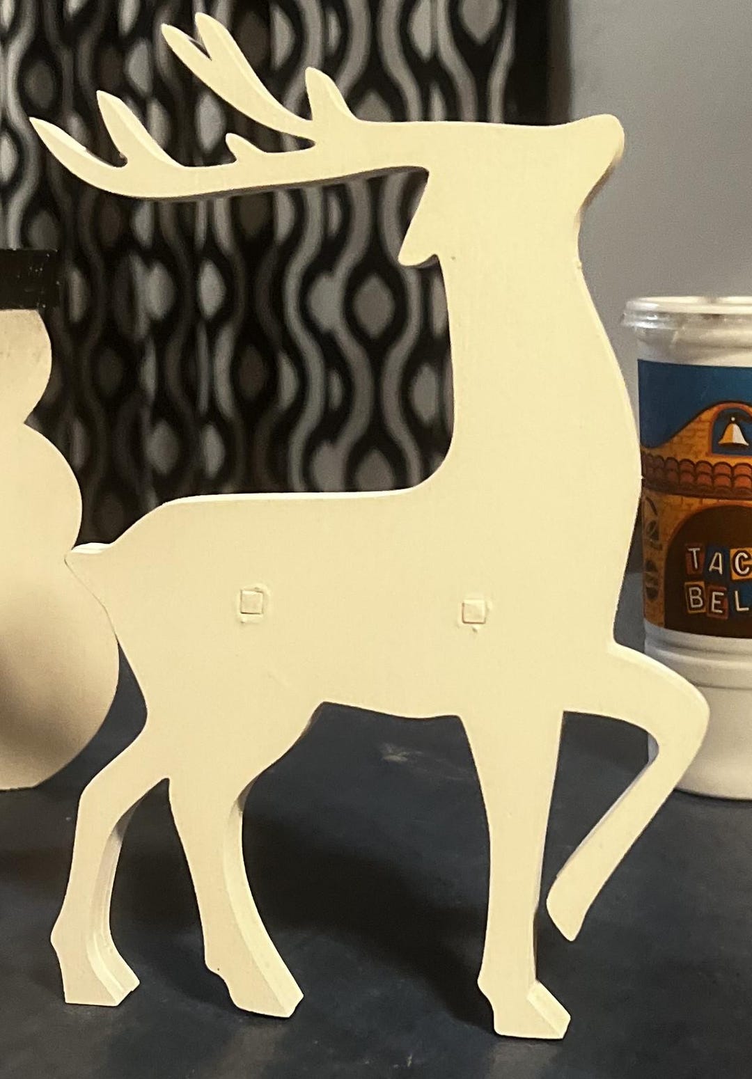 Reindeer Lightburn Cut File - Etsy