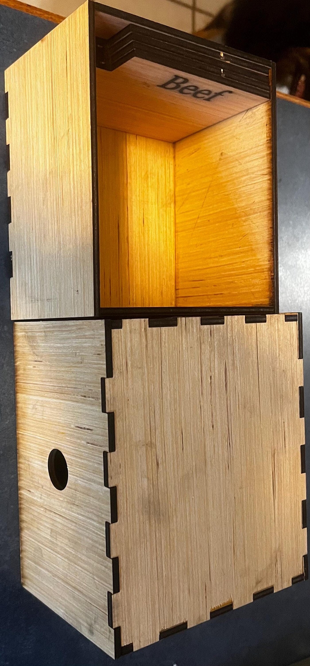 5mm Recipe Box Lightburn File - Etsy