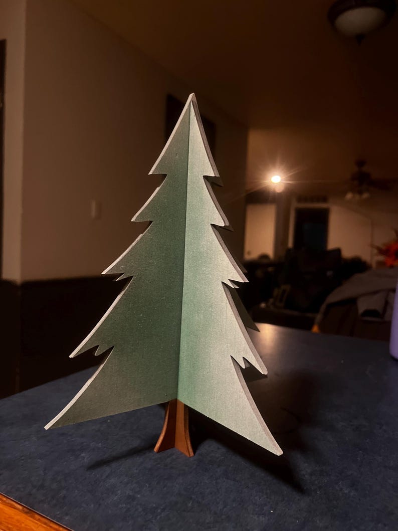 5mm Christmas Tree Lightburn File - Etsy