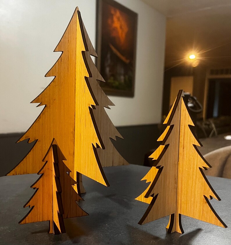 5mm Christmas Tree Lightburn File - Etsy