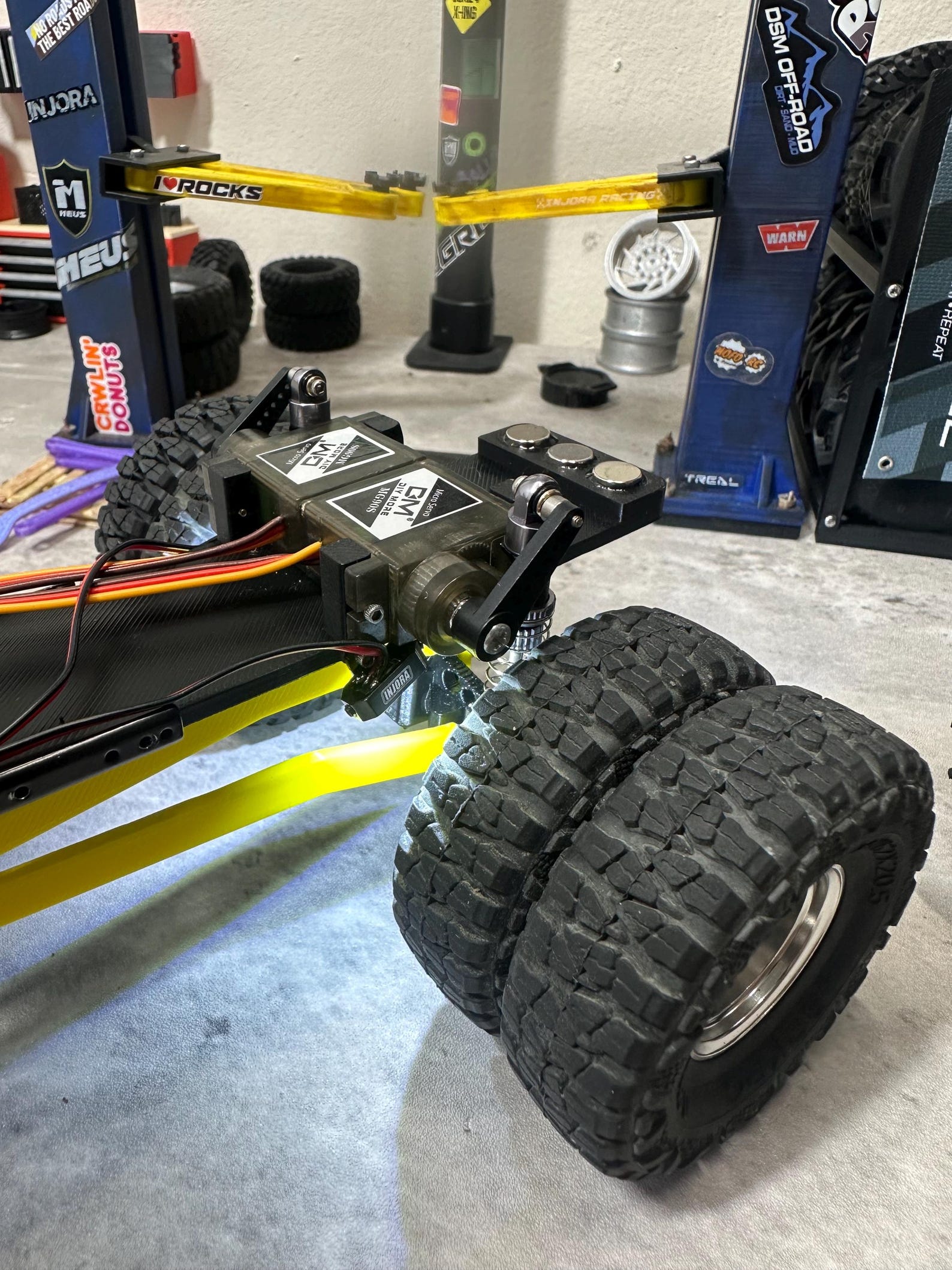 RC Chassis Extension Kit: Adjustable Suspension for Big Country Toys ...