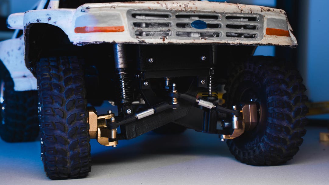 Same Scale RC TTB Inspired for SCX24 Twin I-beam Conversion Kit 2WD Pre ...