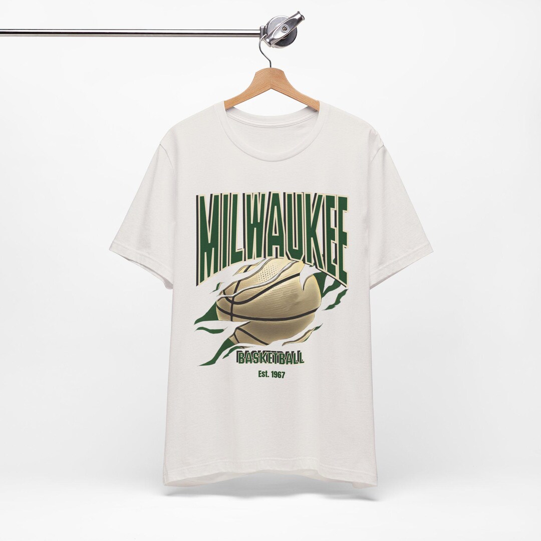 90's Milwaukee Retro Shirt, Vintage Milwaukee Basketball Shirt, Retro ...