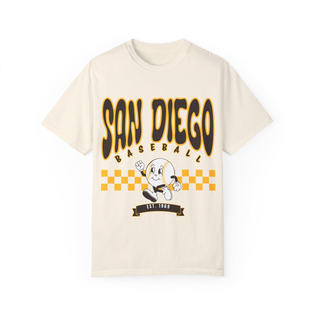 Retro Shirt, Retro San Diego Baseball Shirt, Vintage Shirt, Vintage San ...