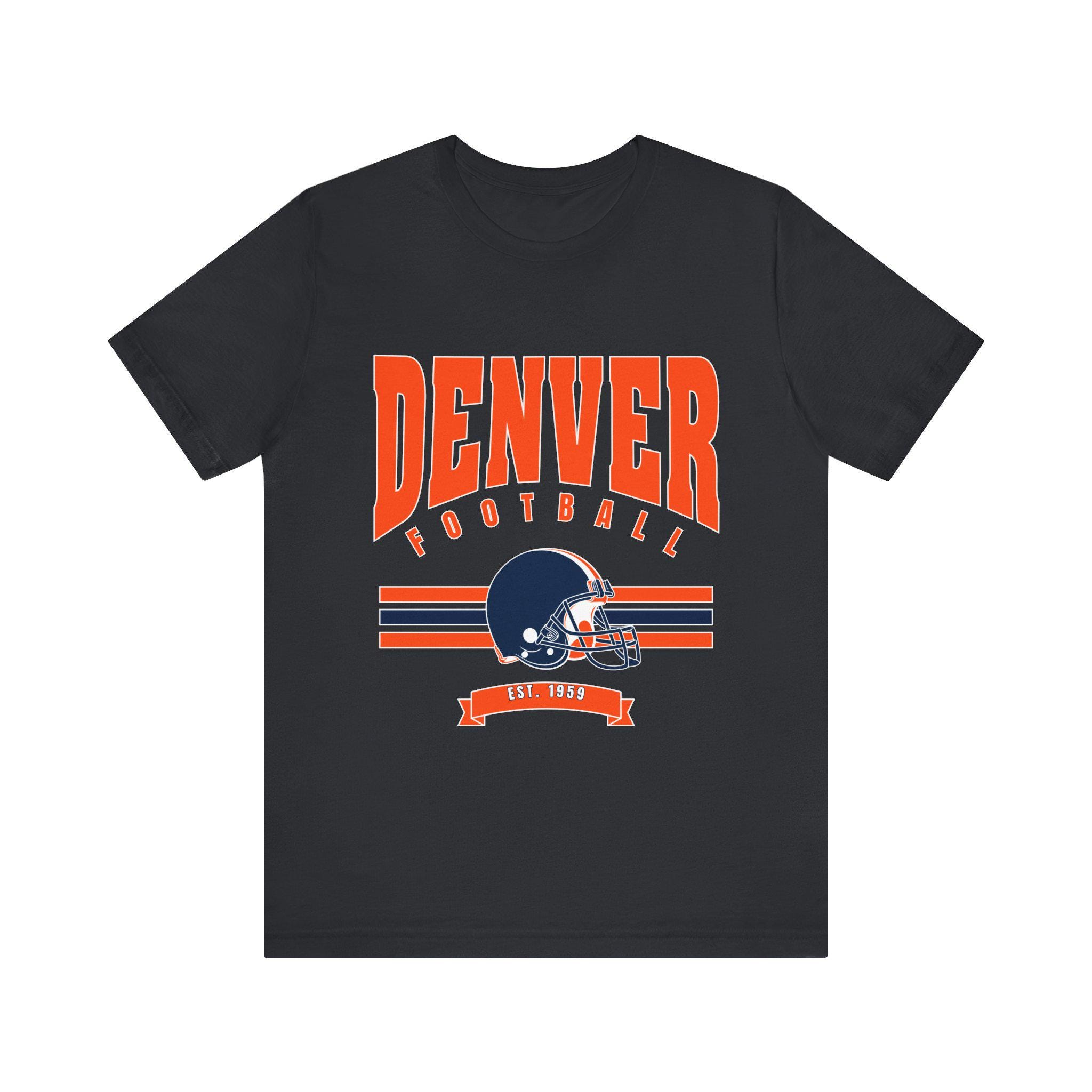 Vintage Denver Football Shirt, Retro Denver Football Shirt, Denver ...
