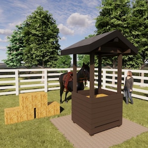 Horse Hay Huts and Barns. I Am an Architect Who Loves Horses and Would ...