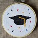 Counted Cross Stitch Graduation Cap Pattern - PDF Download - Etsy