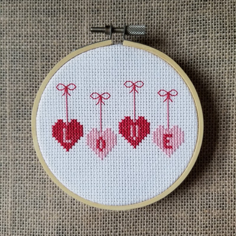Cross Stitch Hanging - Etsy