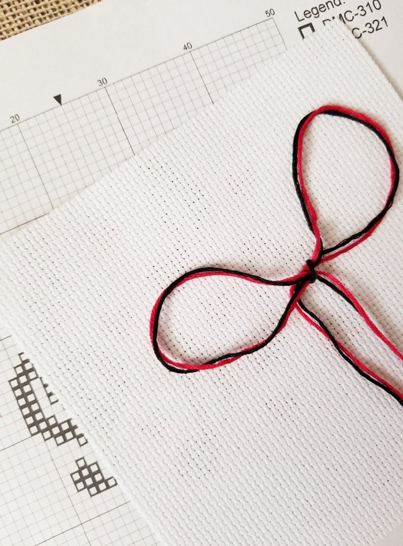 Counted Cross Stitch Love Notes Music Small Pattern - PDF Download - Etsy