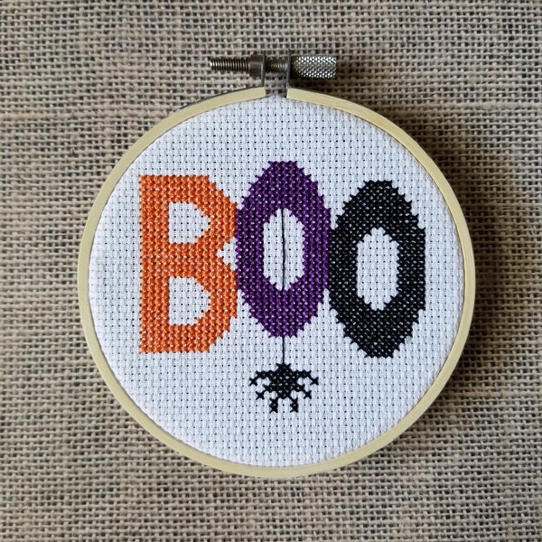 Boo Boo Cross Stitch - Etsy