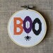 Counted Cross Stitch Boo Pattern - PDF Download - Etsy