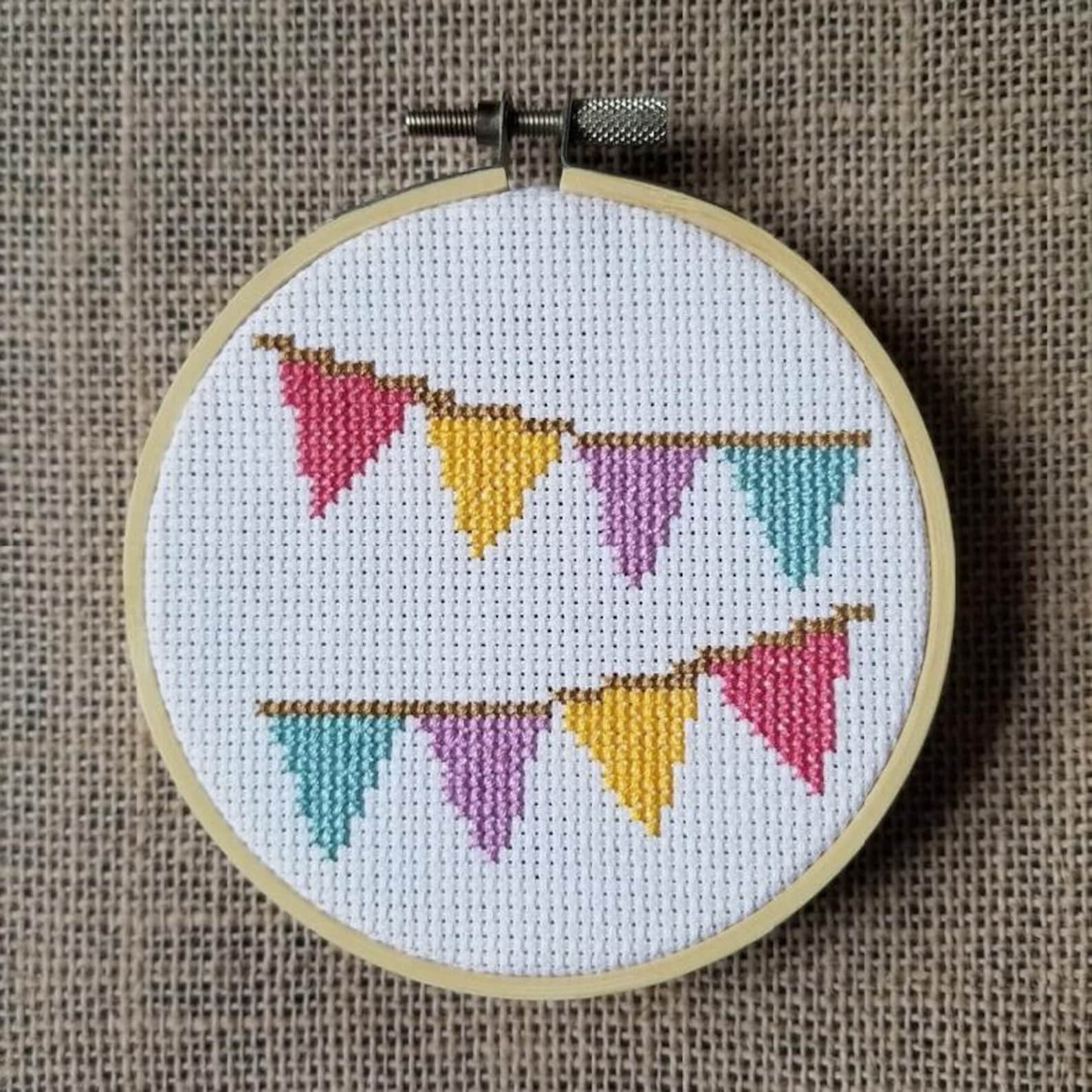 Counted Cross Stitch Banners Pattern - PDF Download - Etsy