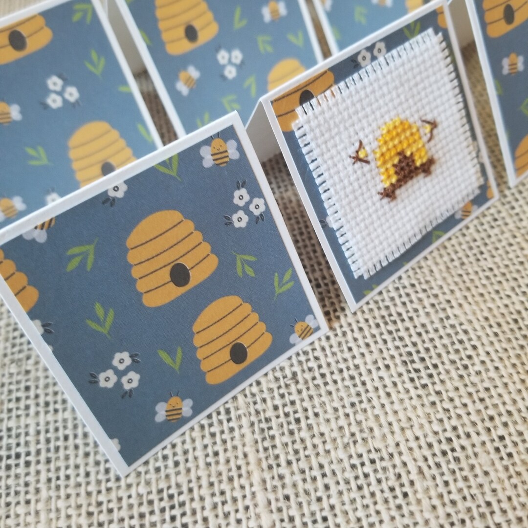 Beehive Bee Mini Cards Tags Blank Enclosure Gift Card - Etsy