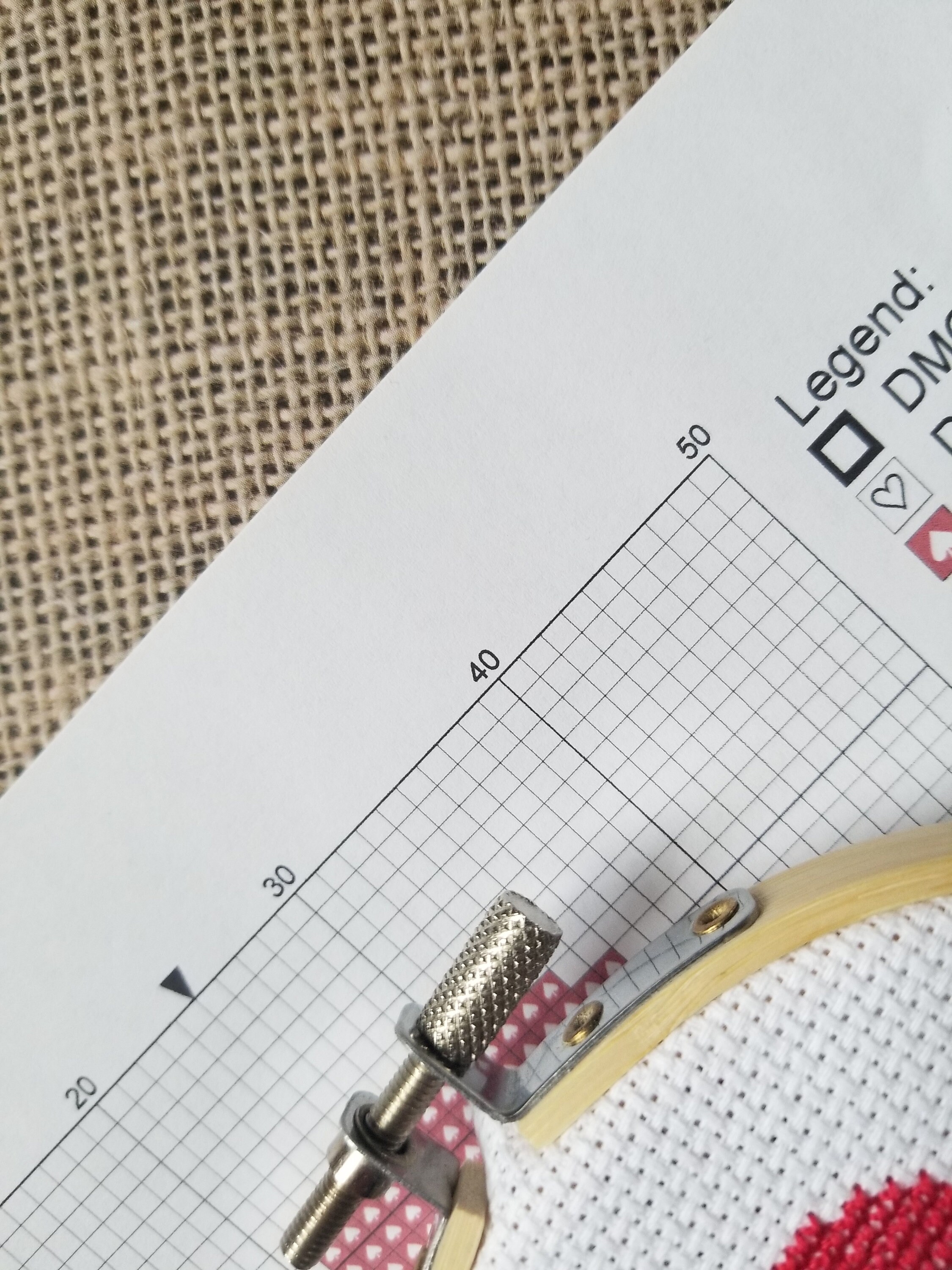 Counted Cross Stitch Santa Face Pattern - PDF Download - Etsy