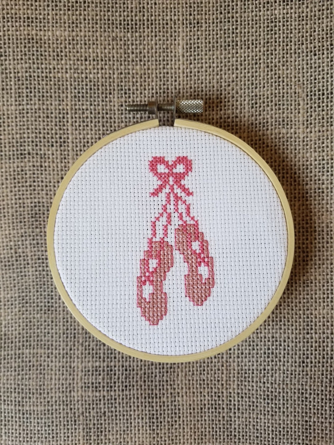 Counted Cross Stitch Ballet Shoes Pattern PDF Download - Etsy