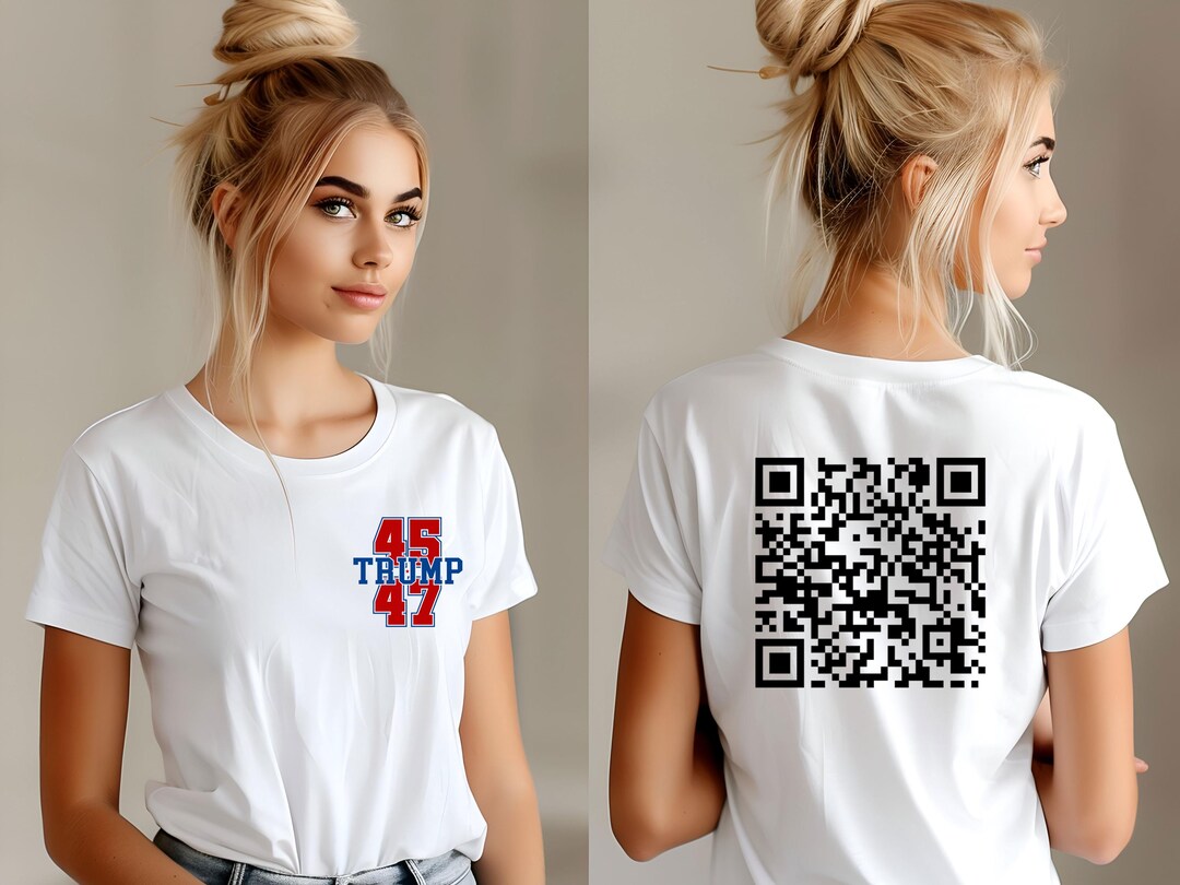 Hilarious Donald Trump QR Code Prank Svg Png, Funny Trump Dance QR Code ...