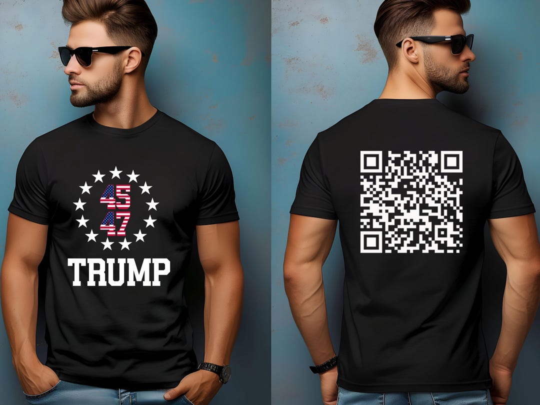 Hilarious Donald Trump QR Code Prank Svg Png, Funny Trump Dance QR Code ...