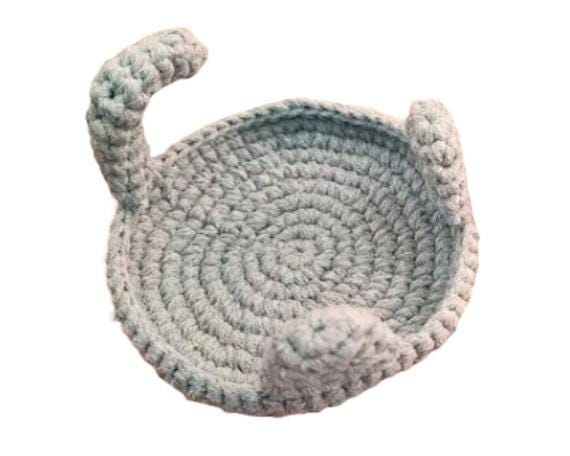 Easy Crochet Cat Coaster Pattern - Etsy