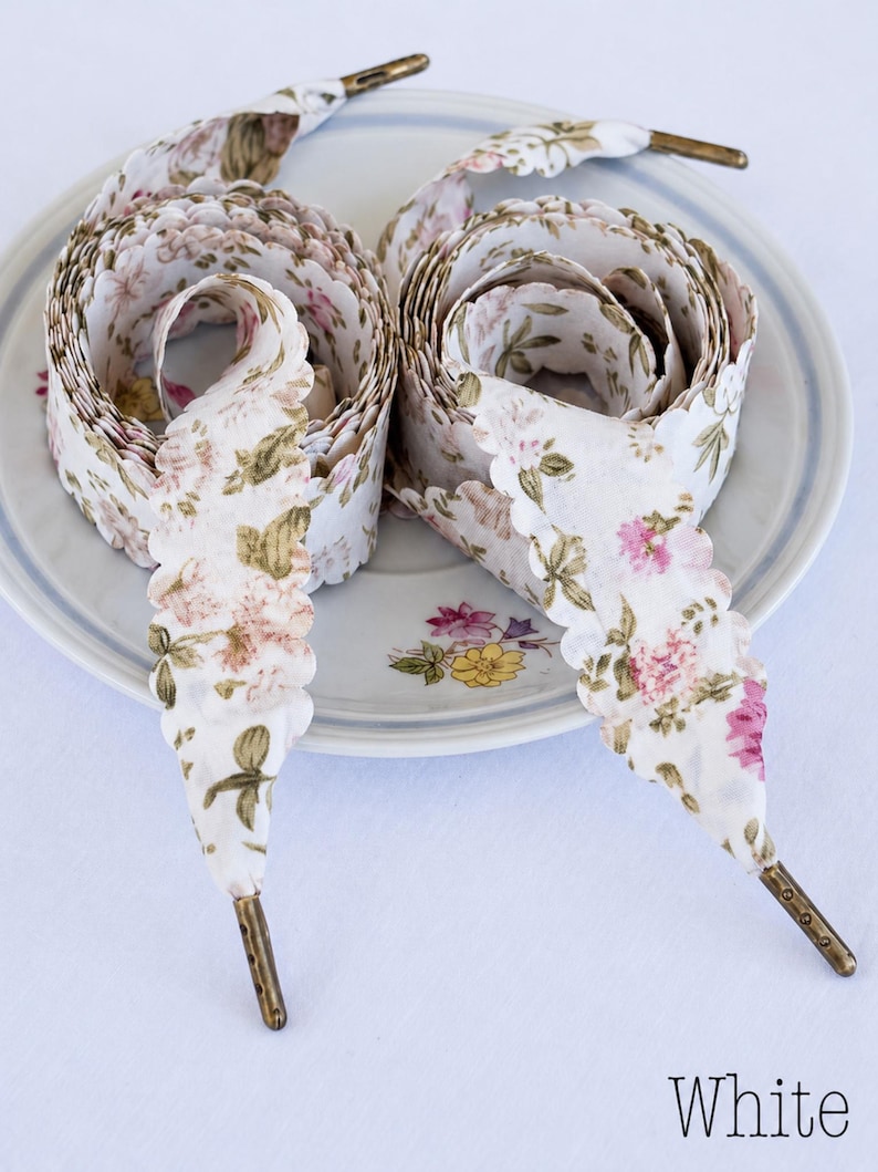 Coquette Ribbon Shoelaces, Cute Bow Shoe Laces, Soft Girl Aesthetic ...