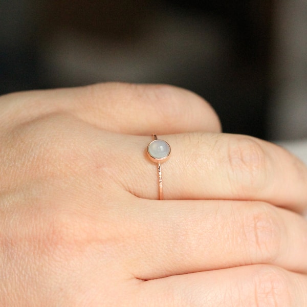Chalcedony Ring - Etsy