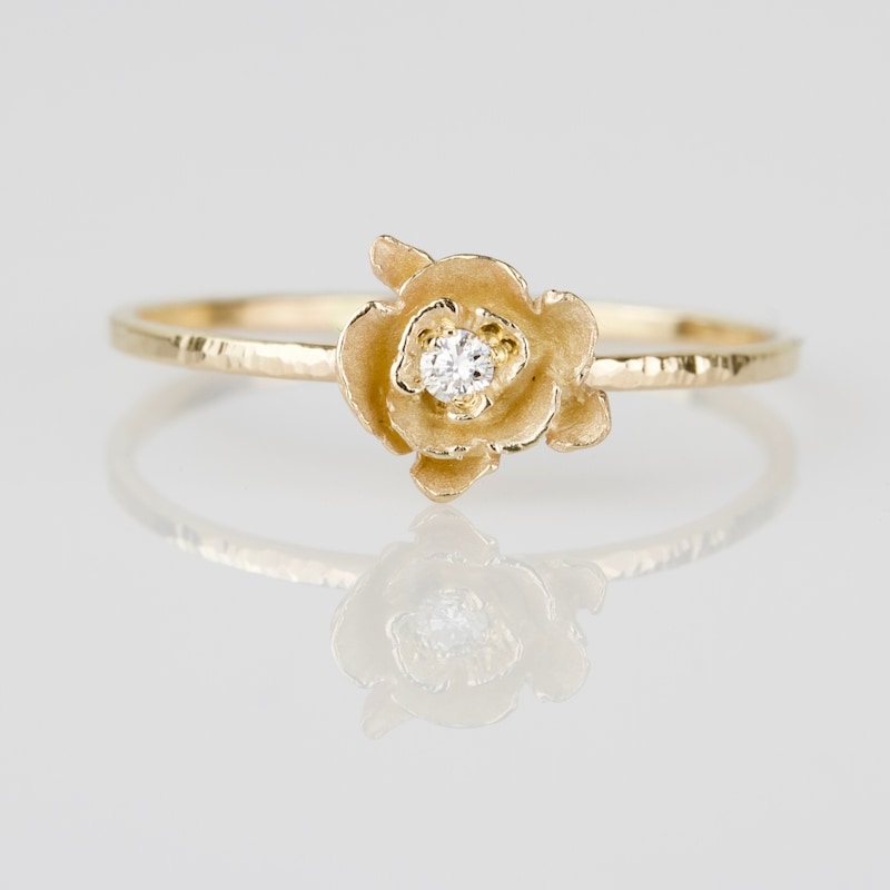Rose Ring - Etsy