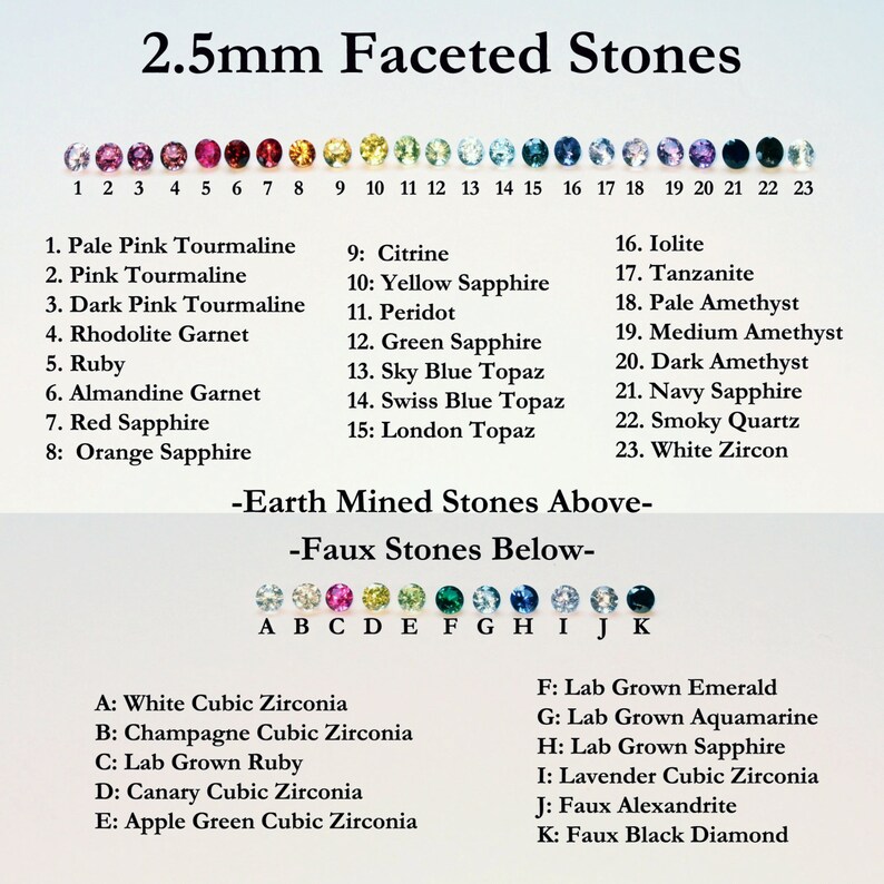 Select Two Stones - SOLID 14k or 18k Gold Unique Wedding Set - Natural ...