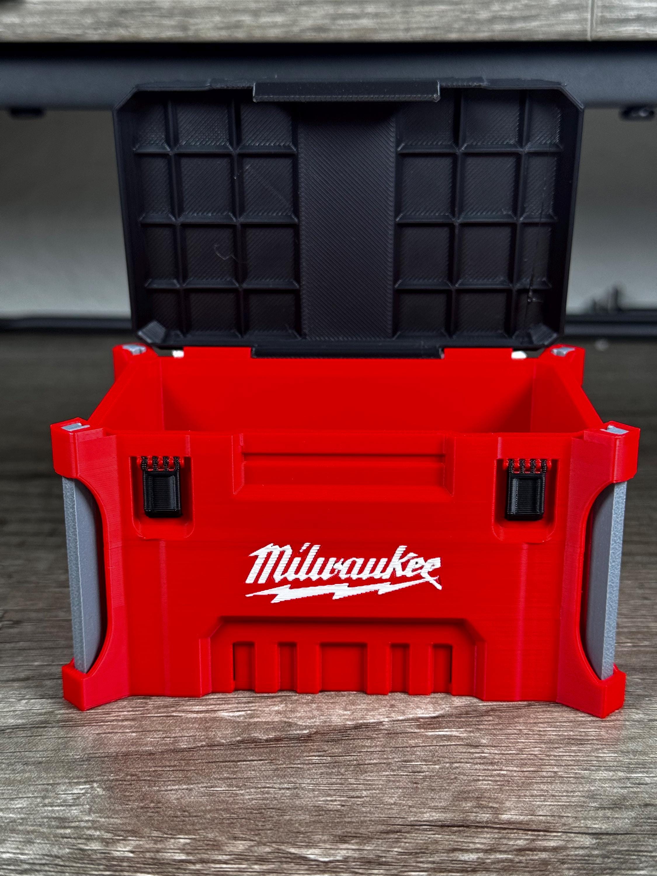 Milwaukee Packout-inspired Business Card Holder & Stash Box Unique Desk ...