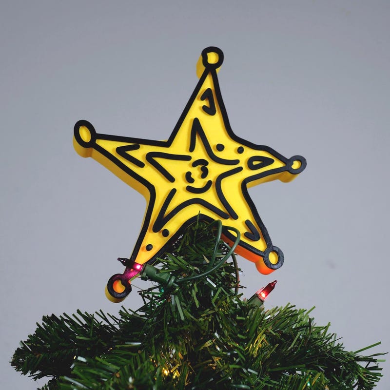 Grinch Star - Etsy