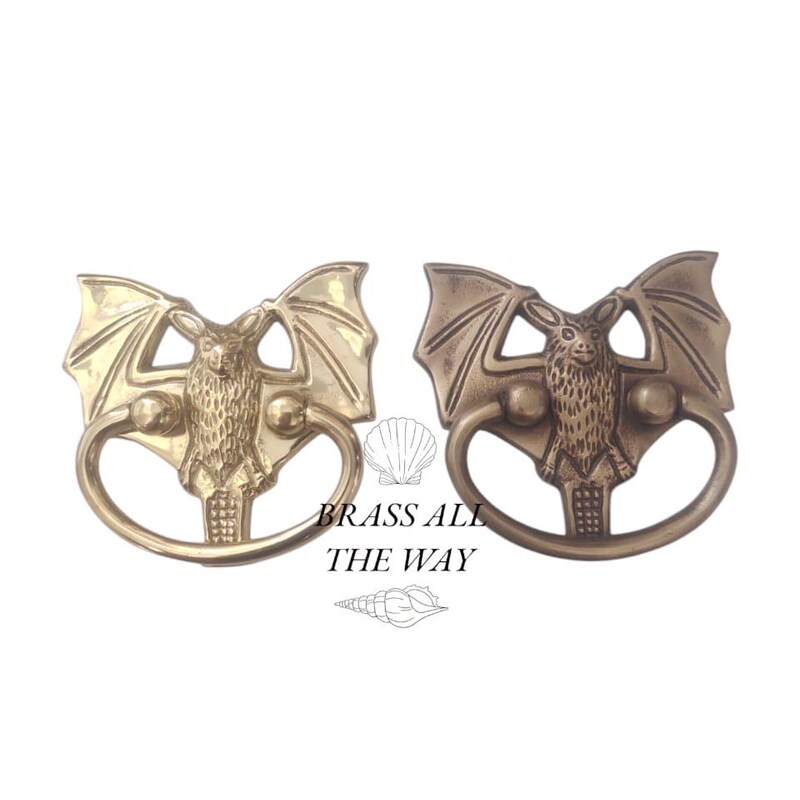 Bat Drawer Knobs - Etsy