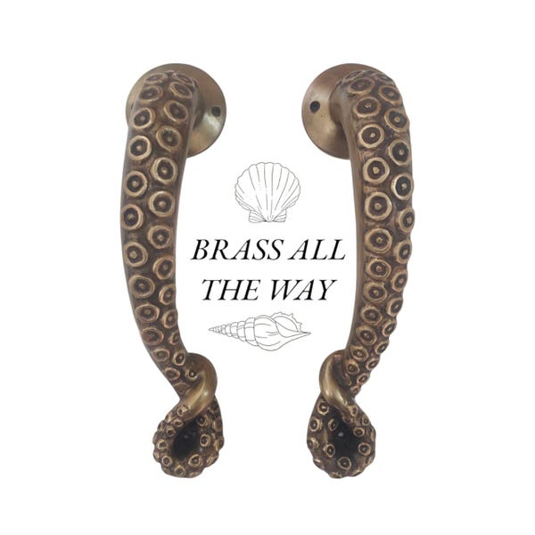 Octopus Door Handle - Etsy